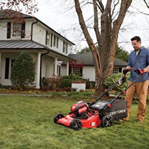 CRAFTSMAN V60* 3-in-1 Cordless Lawn Mower, 21-Inch (CMCMW260P1)