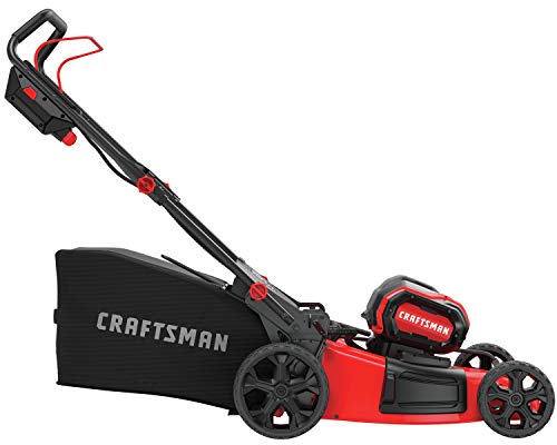 CRAFTSMAN V60* 3-in-1 Cordless Lawn Mower, 21-Inch (CMCMW260P1)