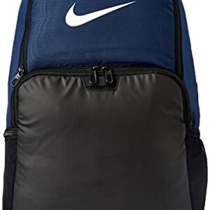 NIKE Brasilia XLarge Backpack 9.0, Midnight Navy/Black/White, Misc