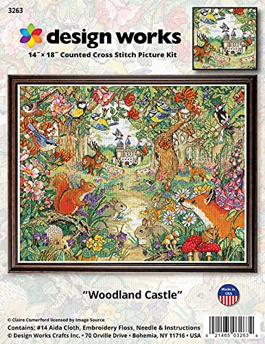 Design Works Crafts Counted Cross Stitch Kit, Multiple