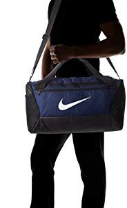 NIKE Brasilia Small Duffel - 9.0, Midnight Navy/Black/White