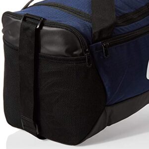 NIKE Brasilia Small Duffel - 9.0, Midnight Navy/Black/White