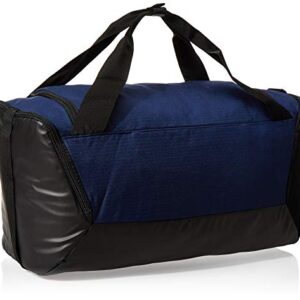 NIKE Brasilia Small Duffel - 9.0, Midnight Navy/Black/White