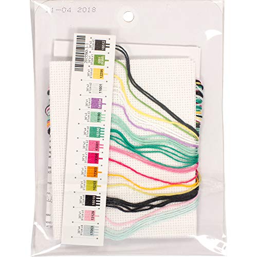 Dimensions 'Wherever You Go' Counted Cross Stitch Kit, 14 Count White Aida Cloth, 5'' x 7''