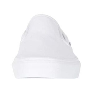 Vans Unisex Adults Classic Slip On Trainers True White, 9 Women/7.5 Men