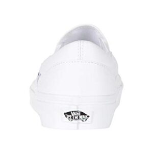 Vans Unisex Adults Classic Slip On Trainers True White, 9 Women/7.5 Men