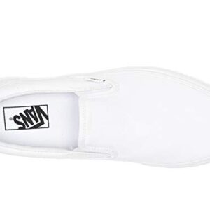 Vans Unisex Adults Classic Slip On Trainers True White, 9 Women/7.5 Men