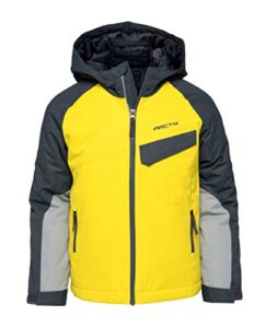 arctix kids cyclops insulated jacket, vibrant yellow, medium