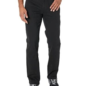 Amazon Essentials Men's Athletic-Fit 5-Pocket Comfort Stretch Chino Pant (Previously Goodthreads), Black, 34W x 33L