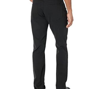 Amazon Essentials Men's Athletic-Fit 5-Pocket Comfort Stretch Chino Pant (Previously Goodthreads), Black, 34W x 33L