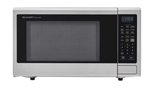 sharp zsmc2242ds, stainless steel countertop 1200 watt microwave oven, cu. ft, 2.2 cuft