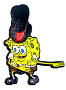 spoons rattling - spongebob squarepants collectible pin