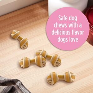 Milk-Bone Gnaw Bones Rawhide Free Dog Chew Treats, Chicken, 16 Mini Knotted Bones