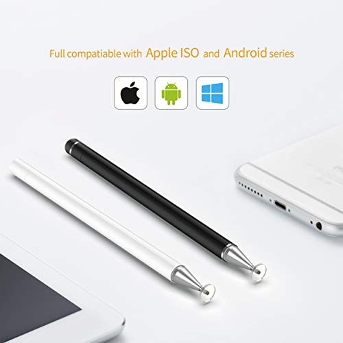 Stylus Pens for iPad Pencil, Capacitive Pen High Sensitivity & Fine Point, Magnetism Cover Cap, Universal for Apple/iPhone/Ipad Pro/Mini/Air/Android/Microsoft/Surface and Other Touch Screens