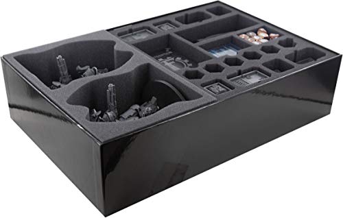 Feldherr Foam Tray Set Compatible with Adeptus Titanicus: Grand Master Edition Board Game Box