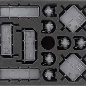 Feldherr Foam Tray Set Compatible with Adeptus Titanicus: Grand Master Edition Board Game Box