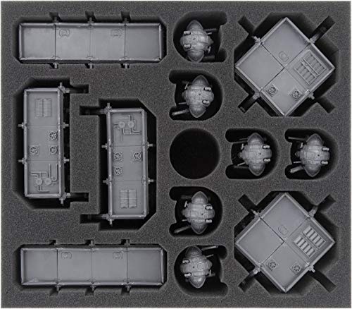 Feldherr Foam Tray Set Compatible with Adeptus Titanicus: Grand Master Edition Board Game Box