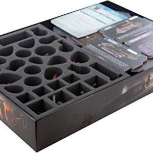 Feldherr Foam Tray Set Compatible with Warhammer Quest: Blackstone Fortress Board Game Box