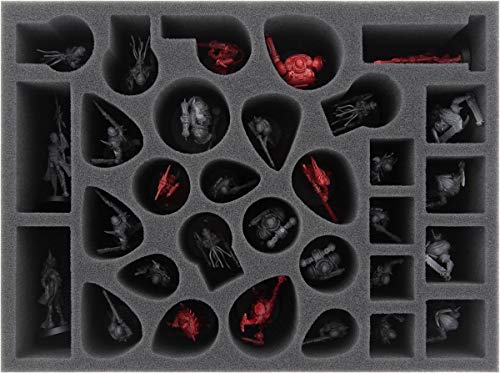 Feldherr Foam Tray Set Compatible with Warhammer Quest: Blackstone Fortress Board Game Box