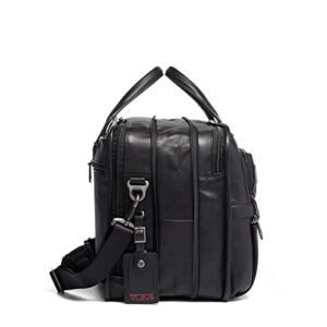 Tumi Briefcase, Official Genuine Alpha Expandable Organizer Laptop Brief, Black