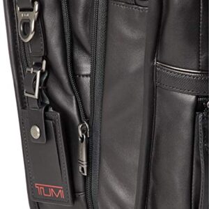 Tumi Briefcase, Official Genuine Alpha Expandable Organizer Laptop Brief, Black