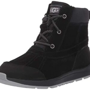 UGG unisex child Turlock Wp Boot, Black, 1 Little Kid US