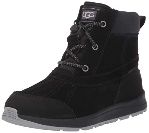 UGG unisex child Turlock Wp Boot, Black, 1 Little Kid US