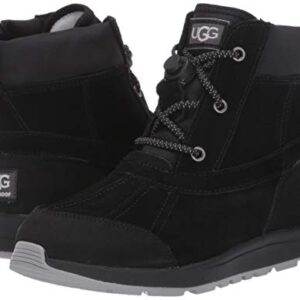 UGG unisex child Turlock Wp Boot, Black, 1 Little Kid US