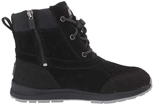 UGG unisex child Turlock Wp Boot, Black, 1 Little Kid US