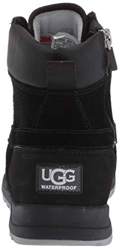 UGG unisex child Turlock Wp Boot, Black, 1 Little Kid US