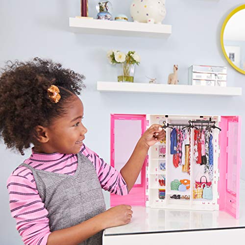 Barbie Fashionistas Ultimate Closet Portable Fashion Toy for 3 to 8 Year Olds