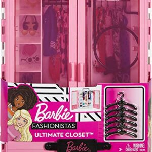 Barbie Fashionistas Ultimate Closet Portable Fashion Toy for 3 to 8 Year Olds