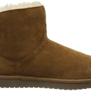 Koolaburra by UGG Unisex-Child Koola Star Mini Fashion Boot, Chestnut, 1 Little Kid