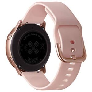 SAMSUNG Galaxy Watch Active (40MM, GPS, Bluetooth) Smart Watch with Fitness Tracking, and Sleep Analysis - Rose Gold (US Version)