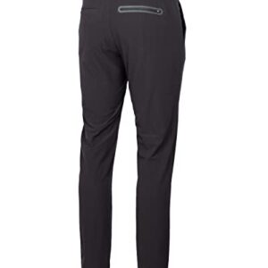 Cutter & Buck mens Cb Drytec 50+upf Moisture Wicking Bainbridge Sport Golf Pants, Black, 38W x 30L US