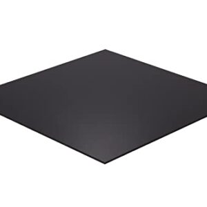 Falken Design Acrylic Plexiglass Sheet, Black, 12" x 30" x 1/8"