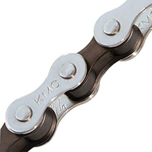 kmc, s1, chain, speed: 1, 1/8'', links: 112, grey