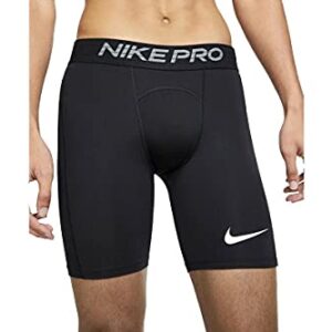 Nike Men's Shorts Pro (Medium, Black/White)