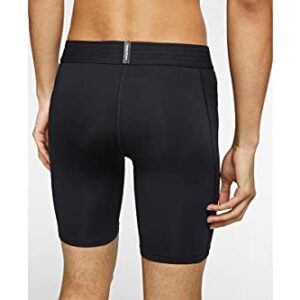 Nike Men's Shorts Pro (Medium, Black/White)