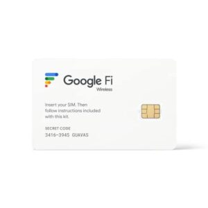 Google Fi Wireless SIM Kit Talk/Text/Data