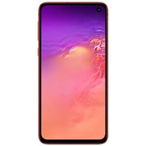 samsung galaxy s10e, 128gb, flamingo pink - unlocked (renewed)