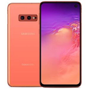 Samsung Galaxy S10e, 128GB, Flamingo Pink - Unlocked (Renewed)