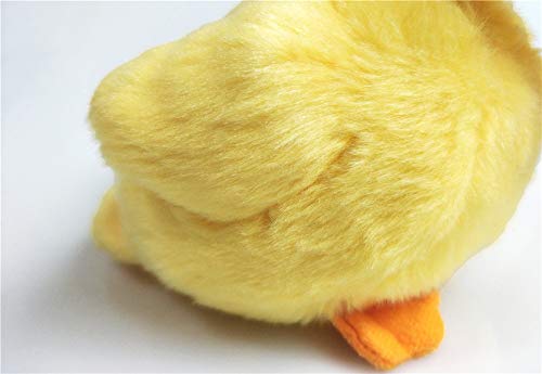 TAMMYFLYFLY Yellow Chick Stuffed Animal Chicken White 5 inches, 12cm, Plush Toy, Duck Soft Toy (1Yellow Duck)