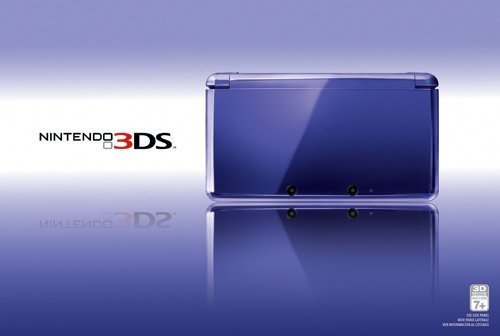 Nintendo 3DS Midnight Purple - Nintendo 3DS (Renewed)