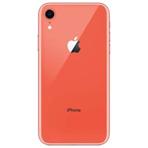 Apple iPhone XR, 64GB, Coral - Unlocked (Renewed)