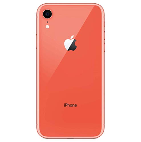 Apple iPhone XR, 64GB, Coral - Unlocked (Renewed)