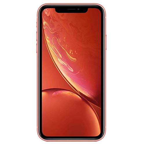 Apple iPhone XR, 64GB, Coral - Unlocked (Renewed)