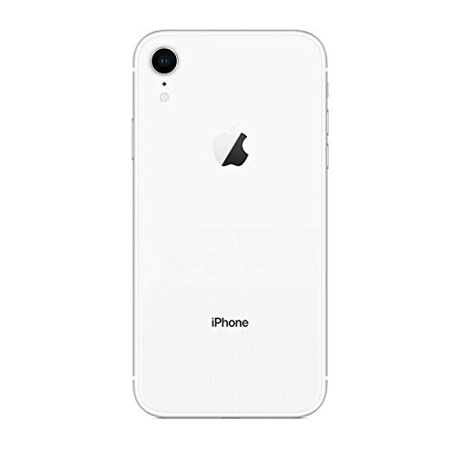 Apple iPhone XR, US Version, 64GB, White - Unlocked (Renewed)