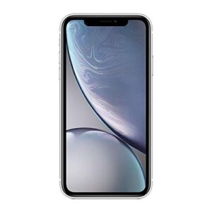 apple iphone xr, us version, 64gb, white - unlocked (renewed)