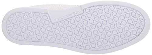 DC Men's Villain 2 Casual Slip On Skate Shoe Slipper, White, 13 D M US